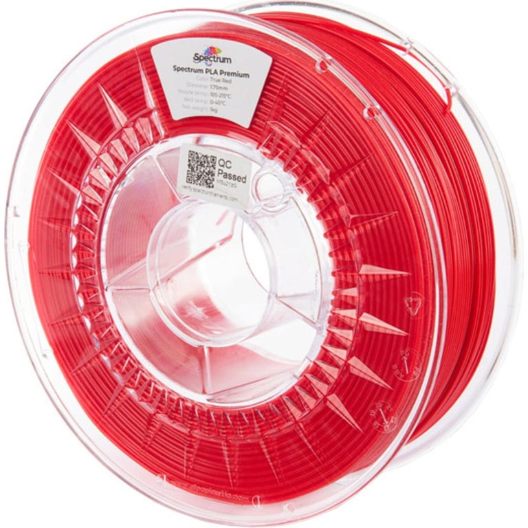 Spectrum PLA Premium True Red - 3DJake Slovenija