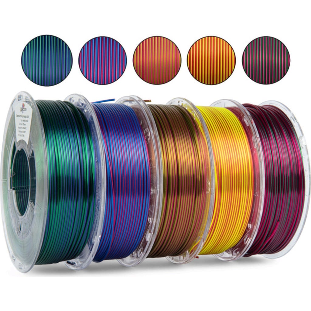 Spectrum 5er-pakke PLA Magic Silk - 3DJake Norwegen