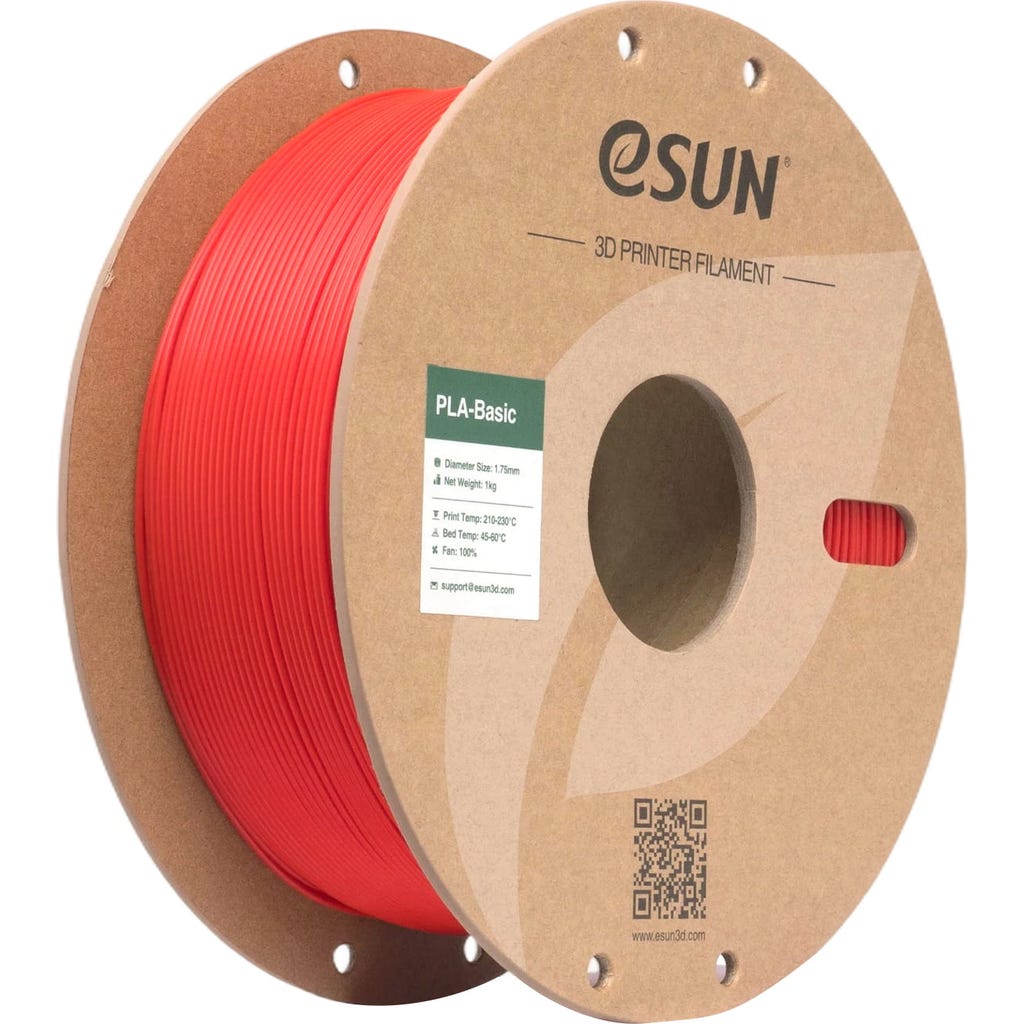 eSUN PLA-Basic RGB Red - 3DJake España