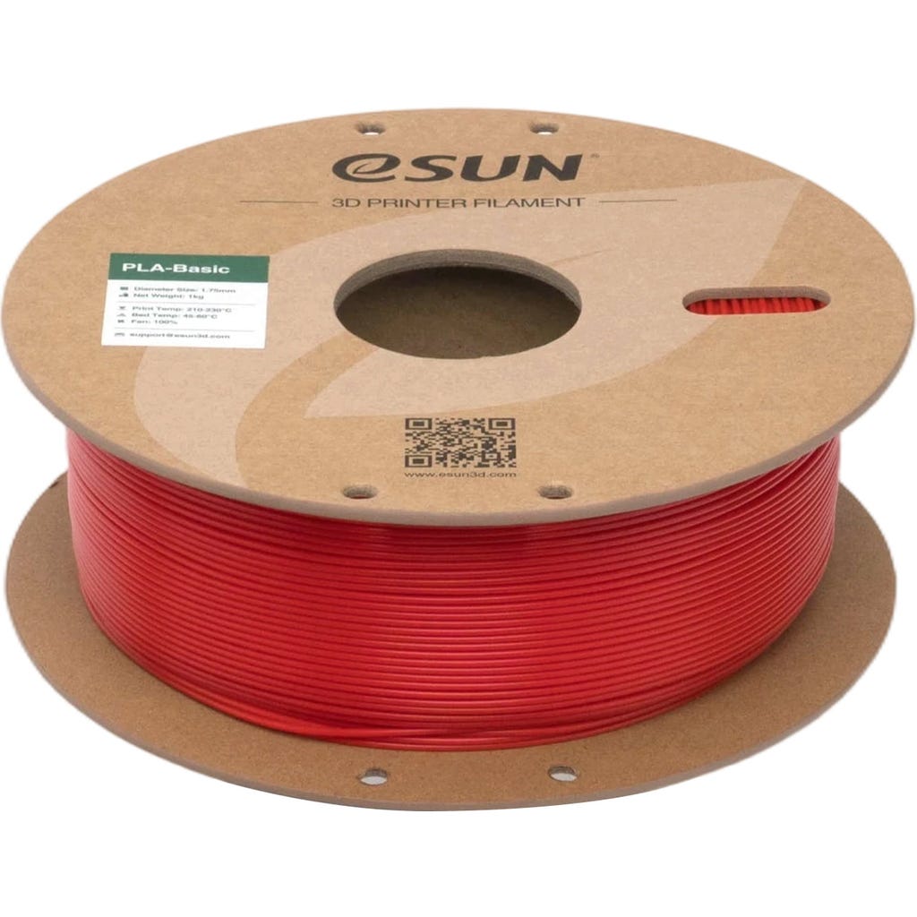eSUN PLA-Basic RGB Red - 3DJake España