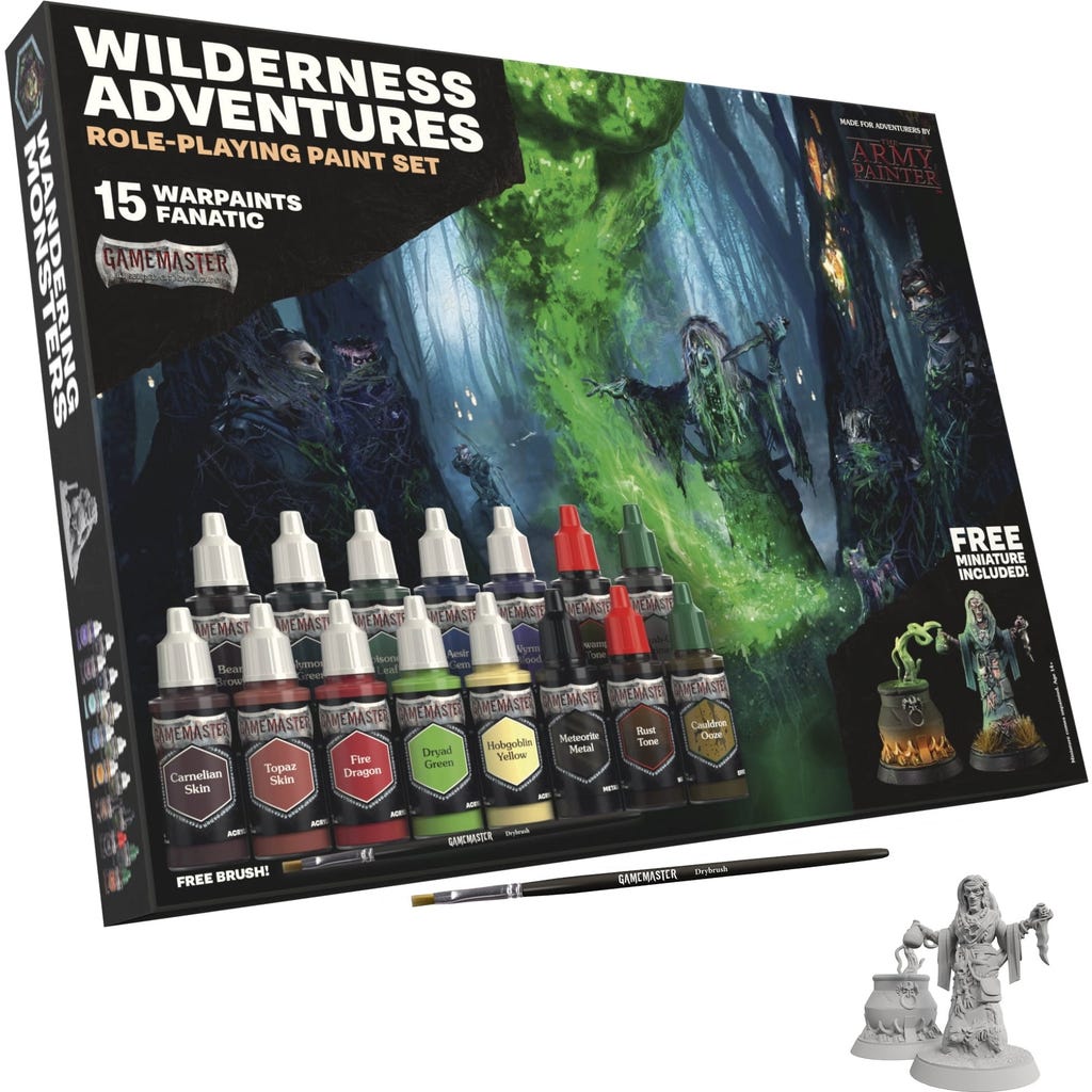 The Army Painter GameMaster: Wilderness Adventures Role-Playing Paint ...