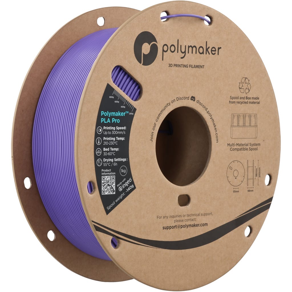 Polymaker PLA Pro Purple - 3DJake Schweiz