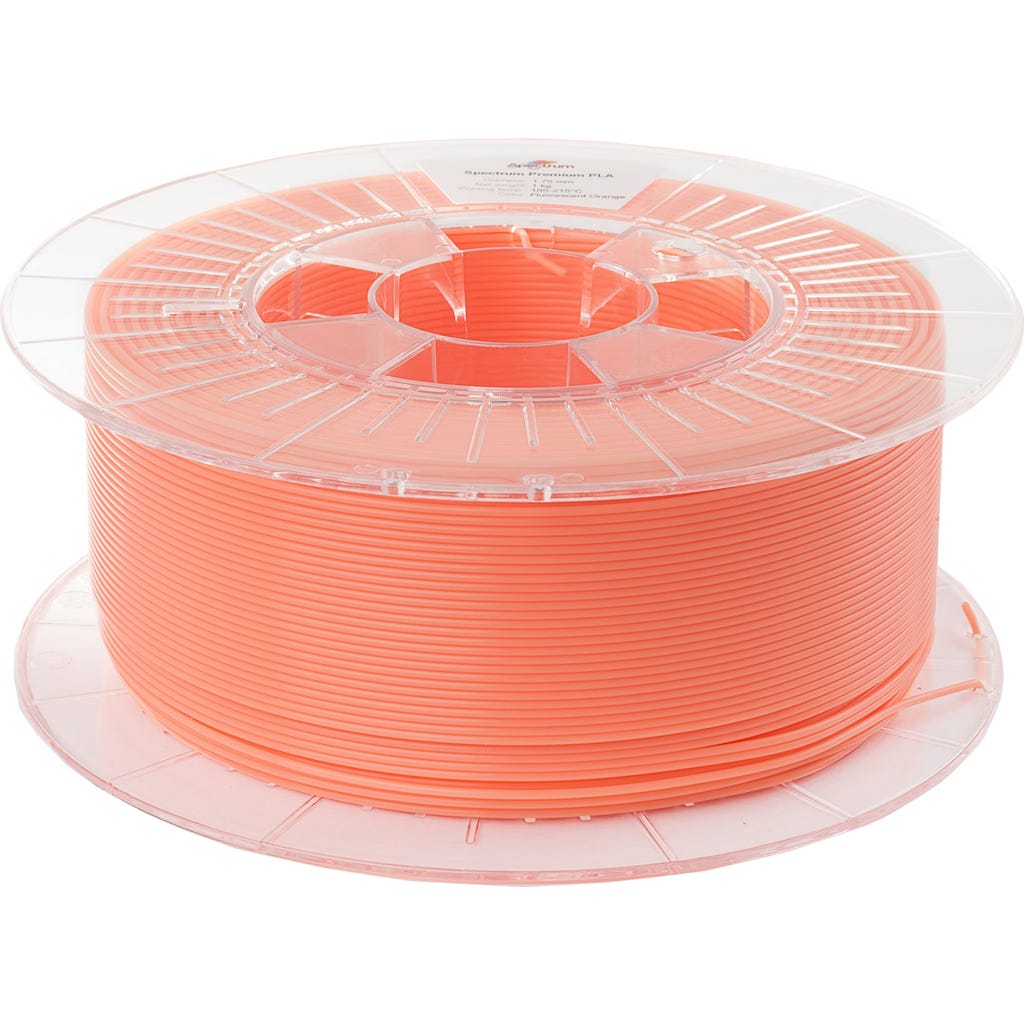 Spectrum PLA Premium Fluorescent Orange - 3DJake International