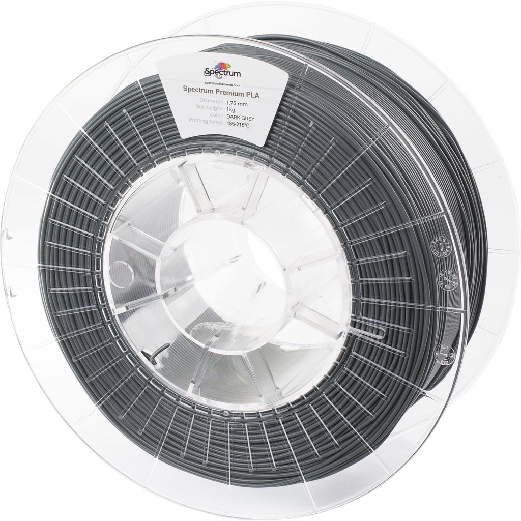 Spectrum PLA Premium Dark Grey - 3DJake Česká republika