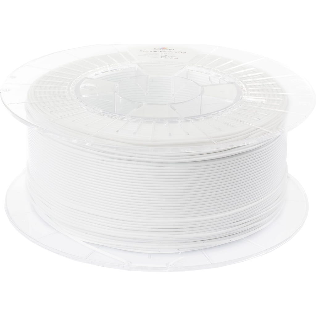 Spectrum PLA Premium Arctic White - 3DJake Ireland