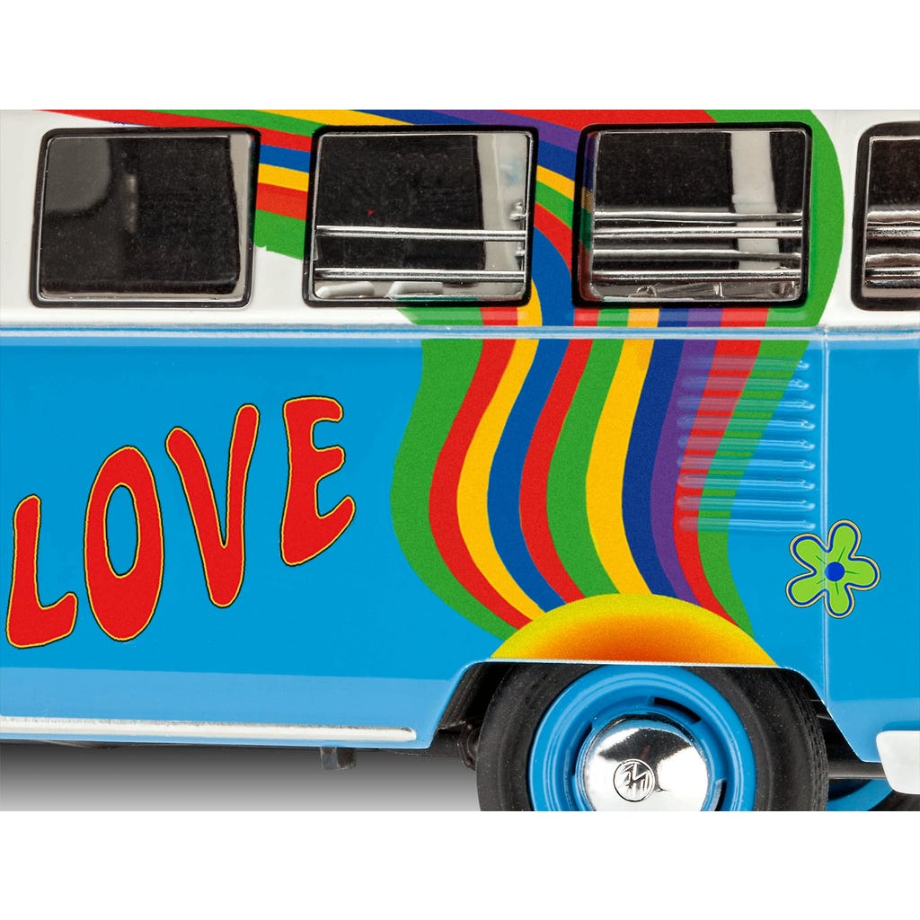 Revell VW T1 Samba Bus Flower Power - 3DJake Sverige