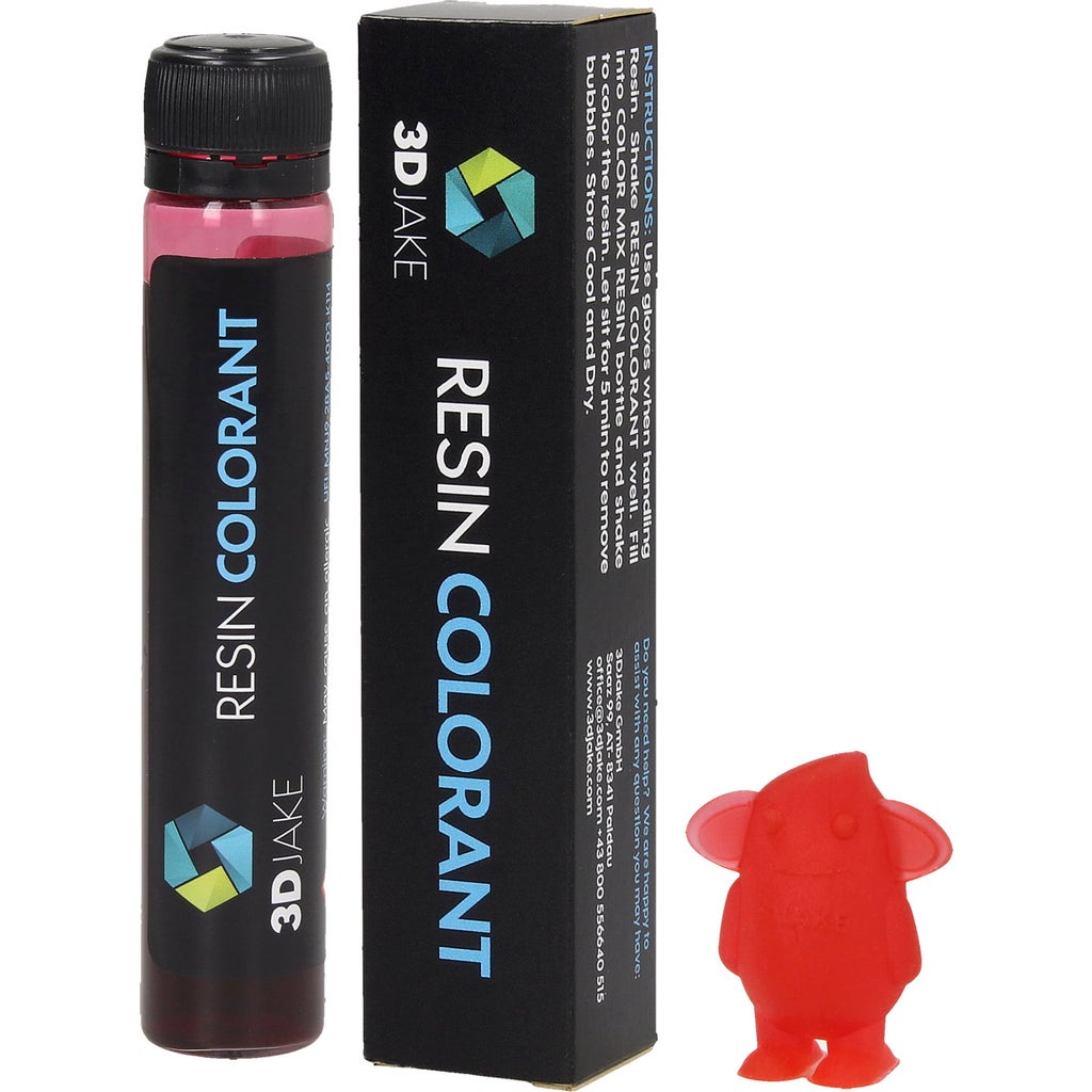 3DJAKE Resin Colorant Transparent Red, 25 g - 3DJake