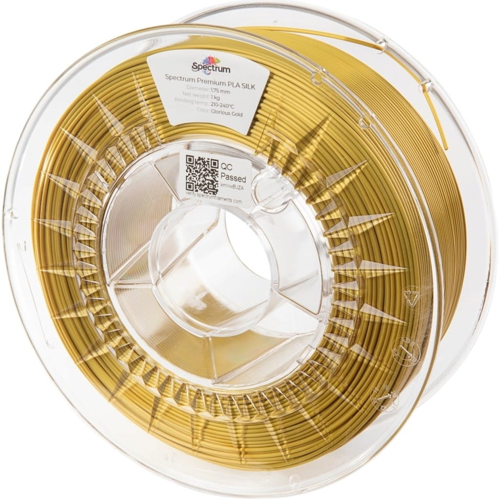 Spectrum SILK PLA Glorious Gold - 3DJake Ireland