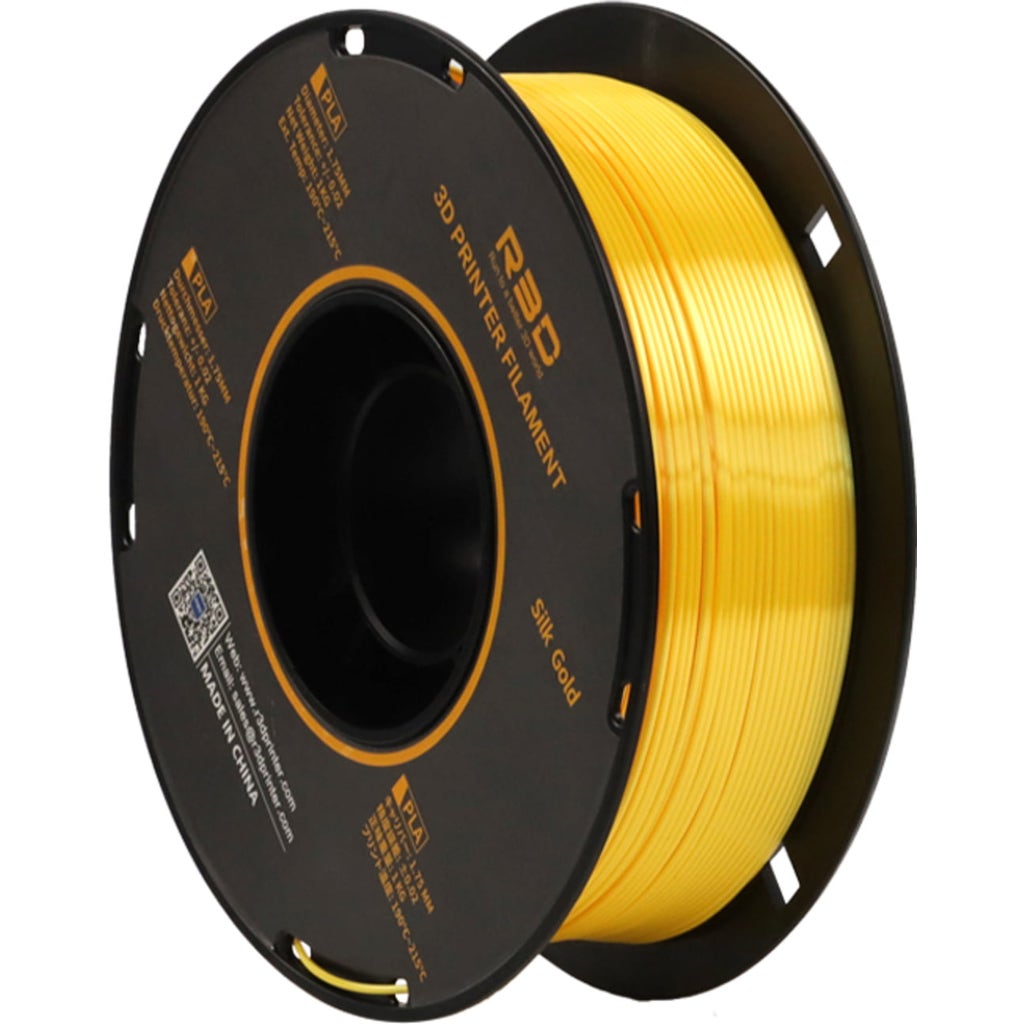 R3D PLA Silk Gold - 3DJake Ireland