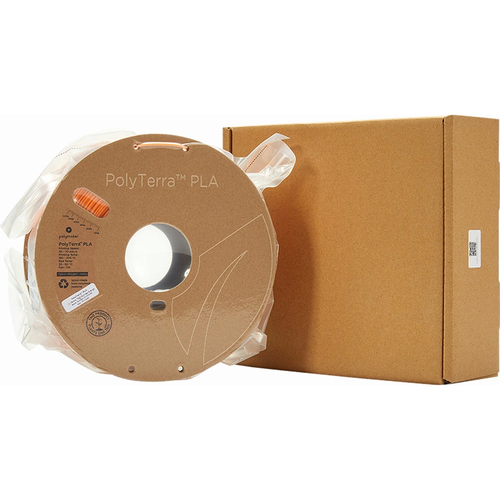 Polymaker PolyTerra PLA Sunrise Orange - 3DJake Norwegen