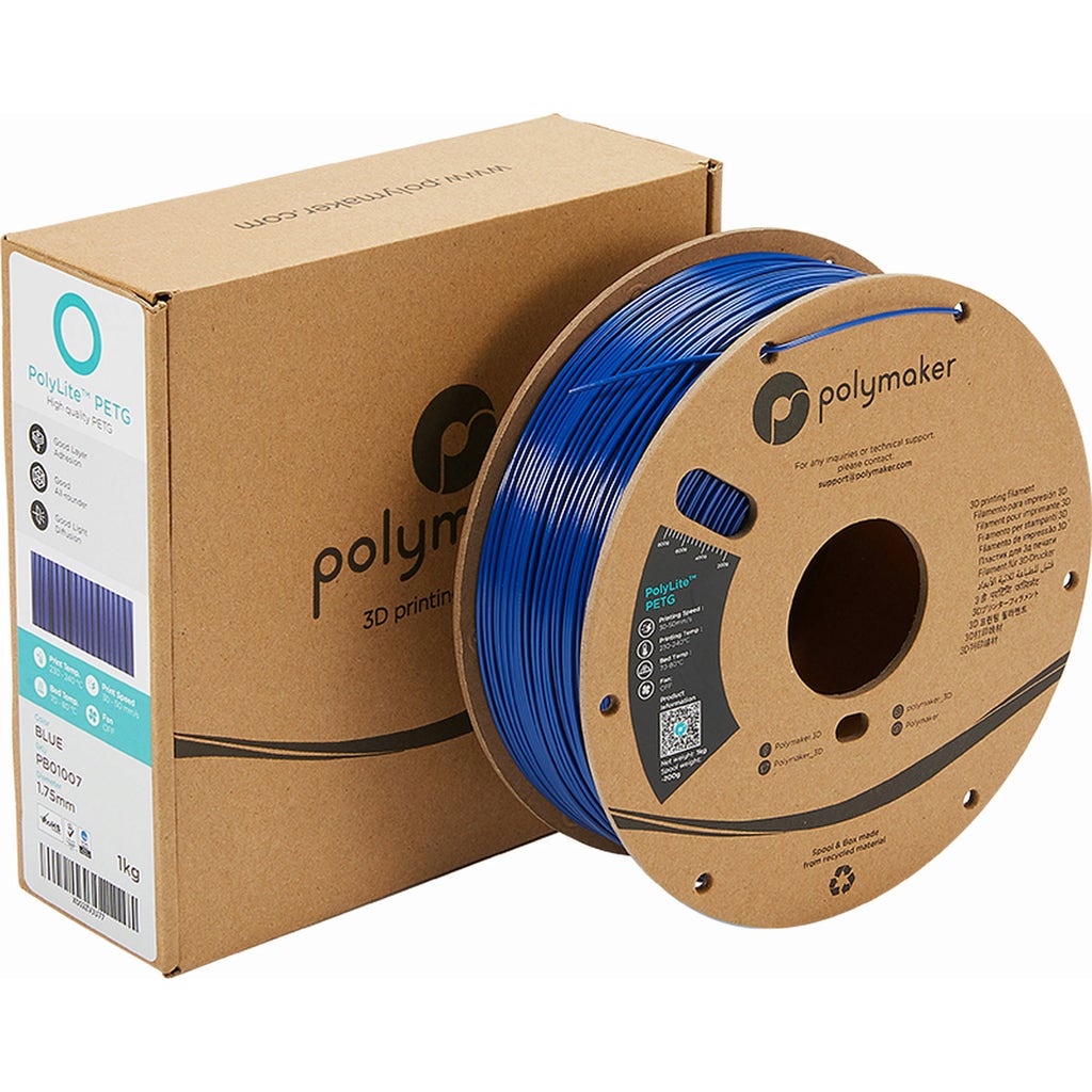 Polymaker PolyLite PETG Blue - 3DJake Ireland