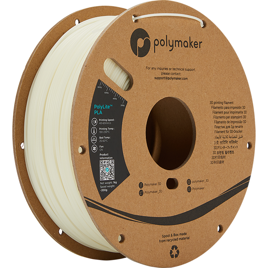 Polymaker PolyLite PLA Glow in the Dark Green - 3DJake Deutschland