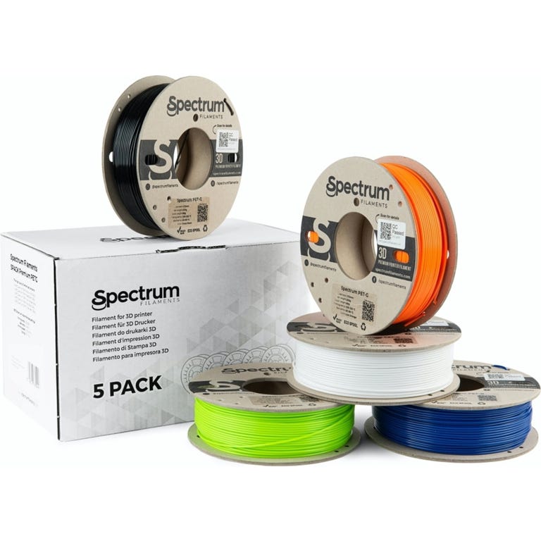 Spectrum 5er-Set PET-G Premium - 3DJake Deutschland