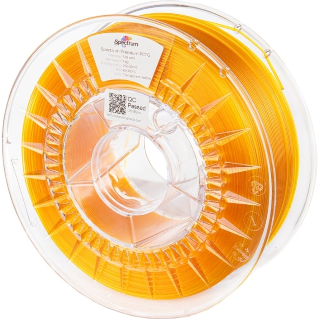 Spectrum Premium PCTG Transparent Yellow - 3DJake International