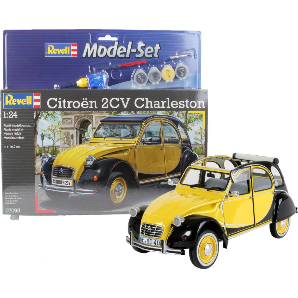 Revell Model set Citroen 2CV - 3DJake België