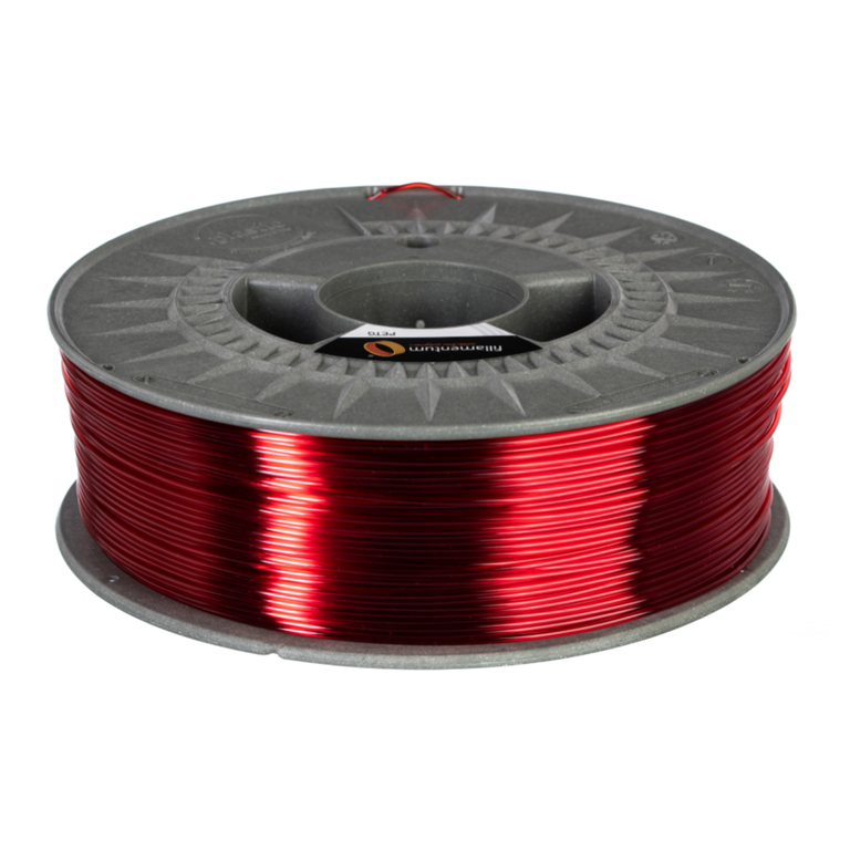 Fillamentum PETG Red Hood Transparent - 3DJake Suomi