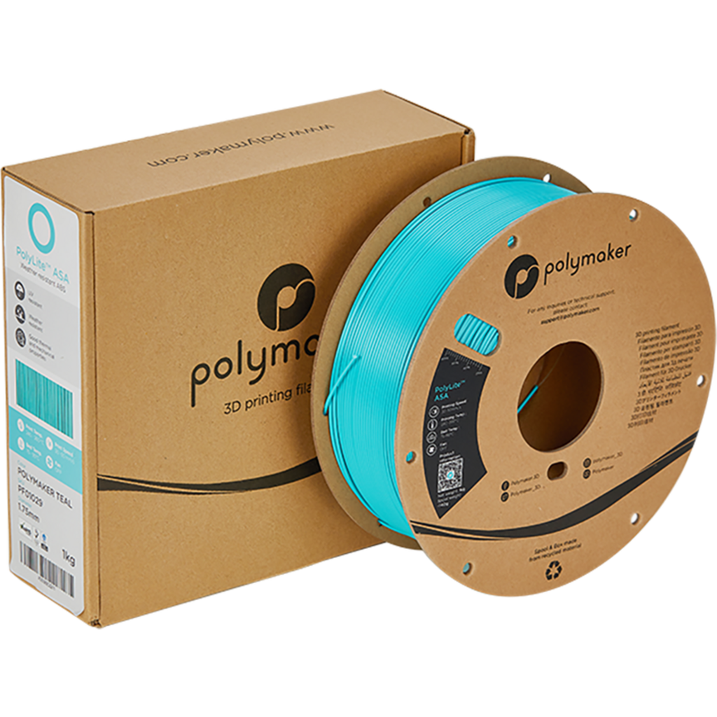 Polymaker PolyLite ASA Teal - 3DJake