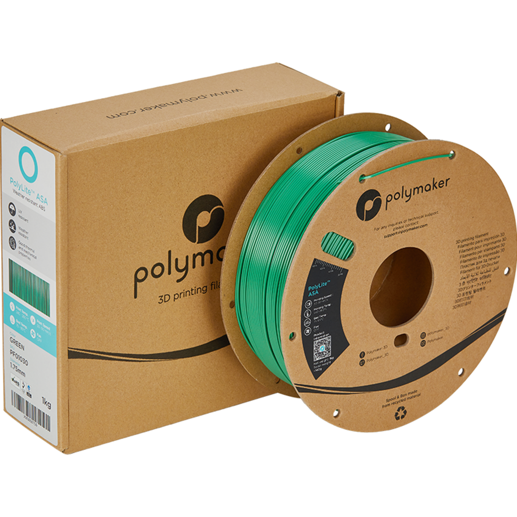 Polymaker PolyLite ASA Green - 3DJake International