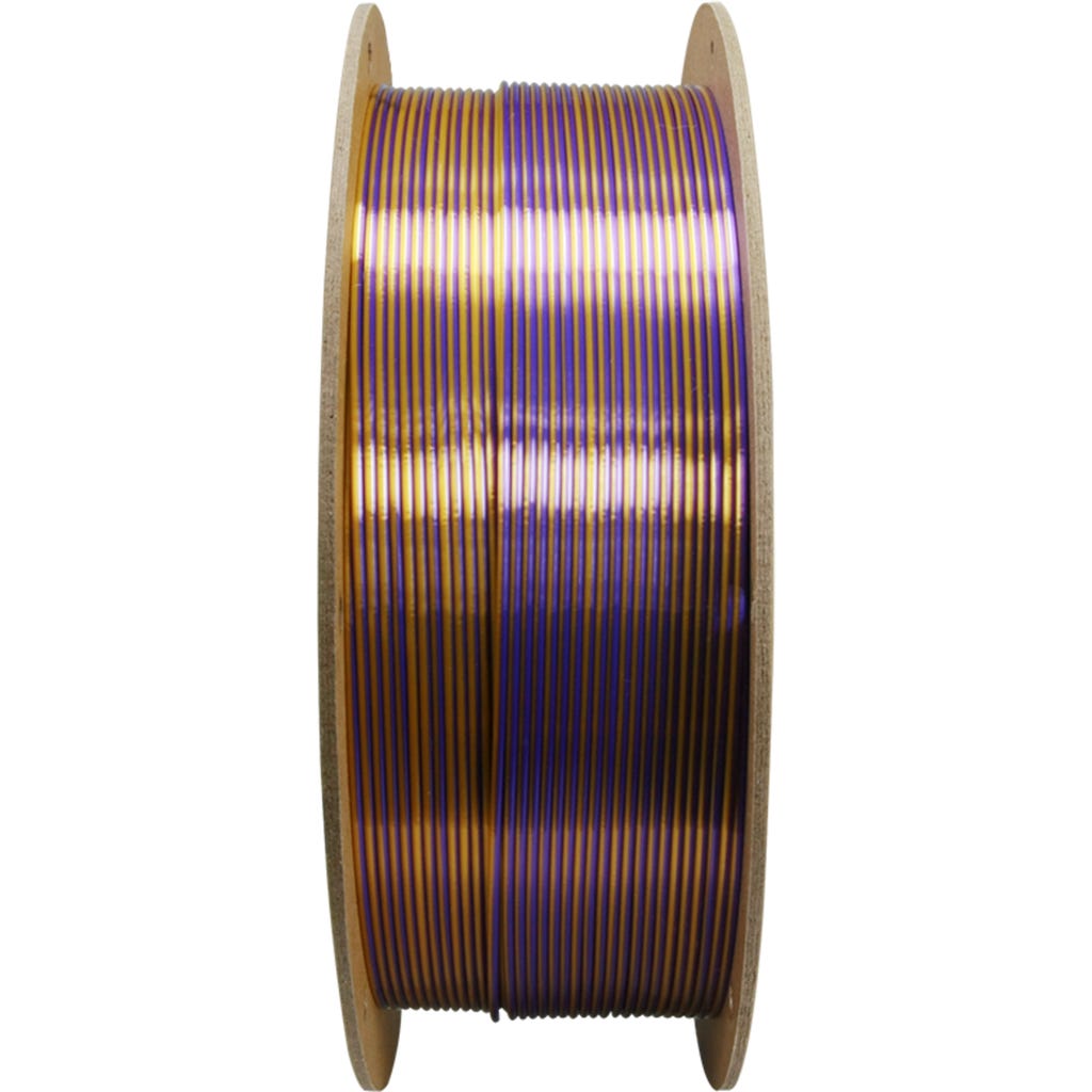 Polymaker PolyLite Dual Silk PLA Sovereign Gold-Purple - 3DJake ...