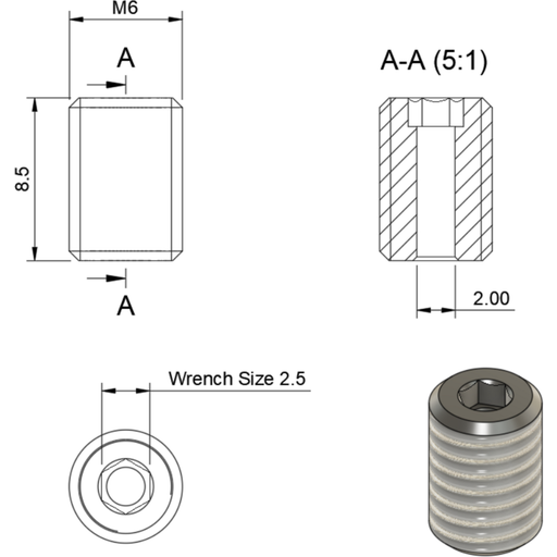 CNC Kitchen Volcano Adapter V2 - 3DJake International
