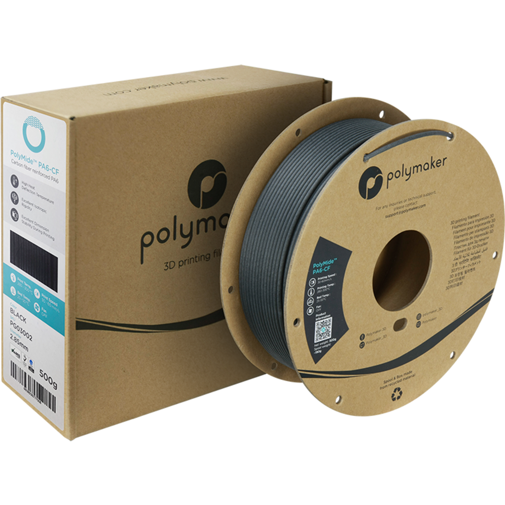 Polymaker PolyMide PA6-CF Black - 3DJake International