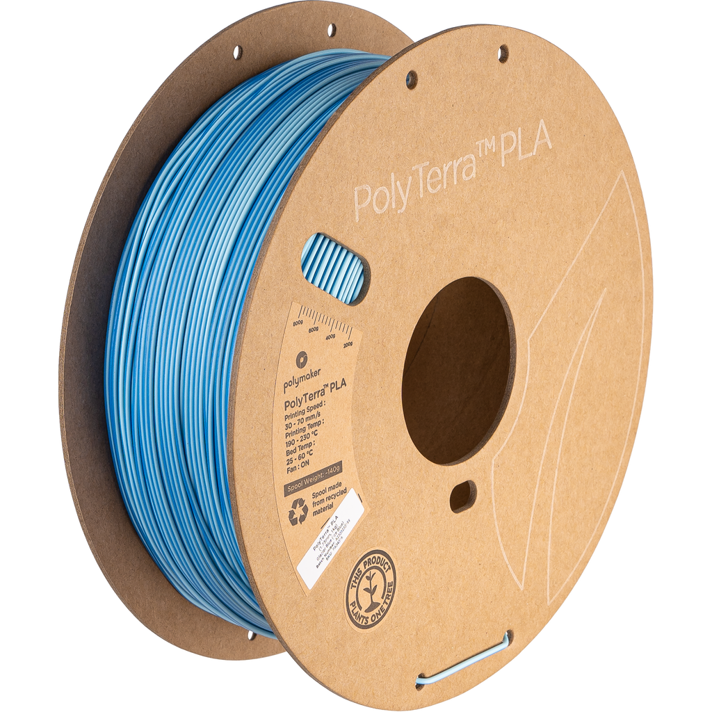 Polymaker PolyTerra PLA Dual Glacier Blue Ice Blue - 3DJake International
