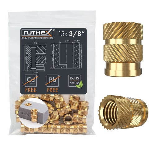 ruthex Threaded Inserts & 3D Printer Accessories - 3DJake International
