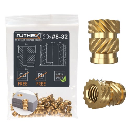 ruthex Threaded Inserts & 3D Printer Accessories - 3DJake International