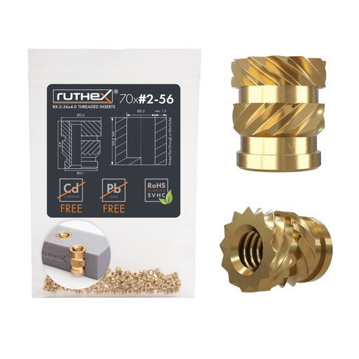 ruthex Threaded Inserts & 3D Printer Accessories - 3DJake International