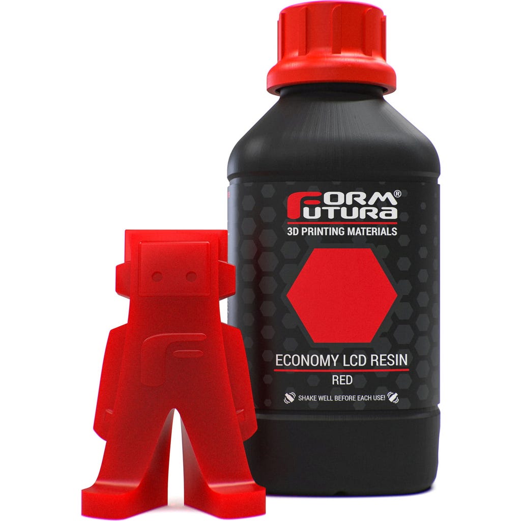 FormFutura Economy LCD Resin Red, 1.000 g - 3DJake Ireland