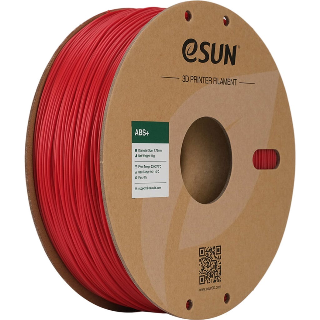 eSUN ABS+ Fire Engine Red - 3DJake International