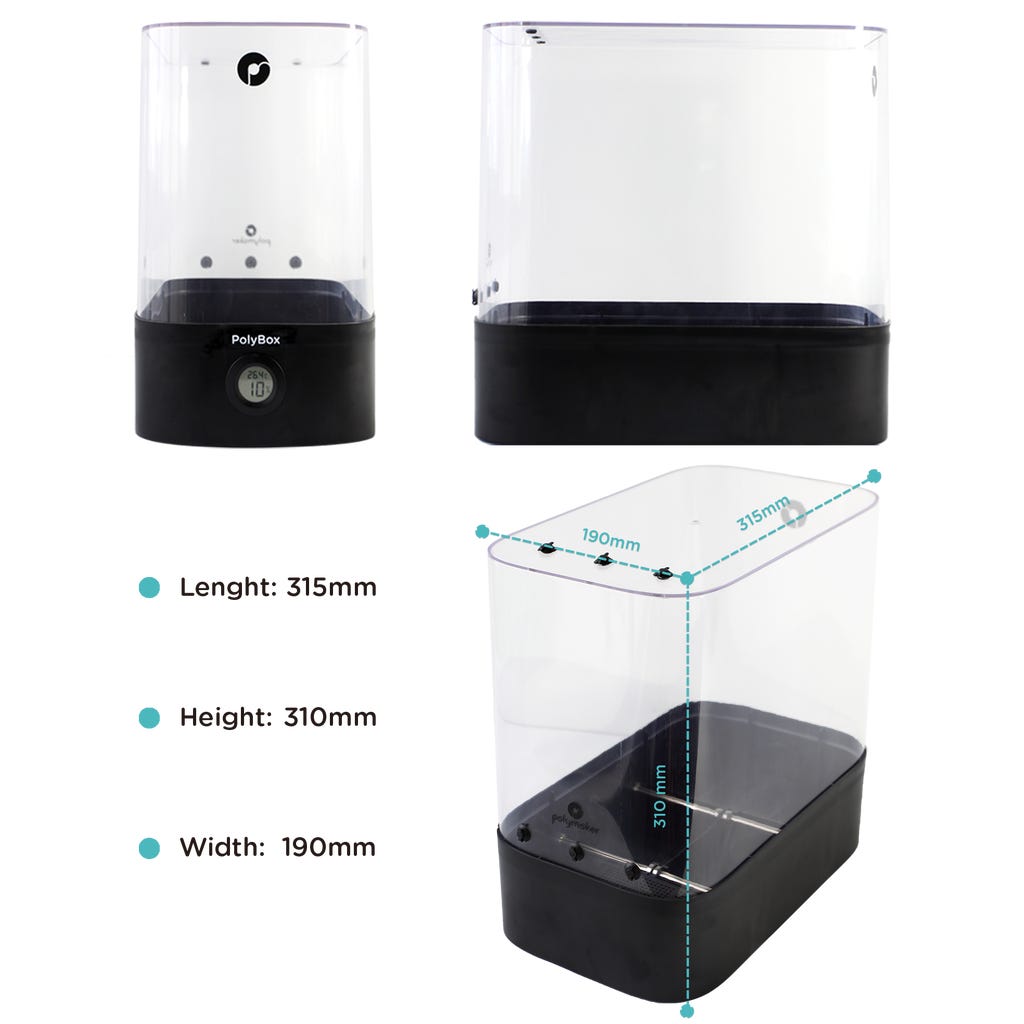 Polymaker PolyBox Edition II - Filament Storage Box - 3DJake