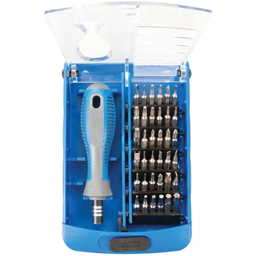 Silverline Precision Screwdriver bits - 37 pieces, 1 set - 3DJake ...