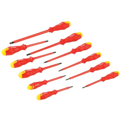 Silverline Insulated Soft Grip Screwdrivers - 11 pieces, 1 set - 3DJake ...