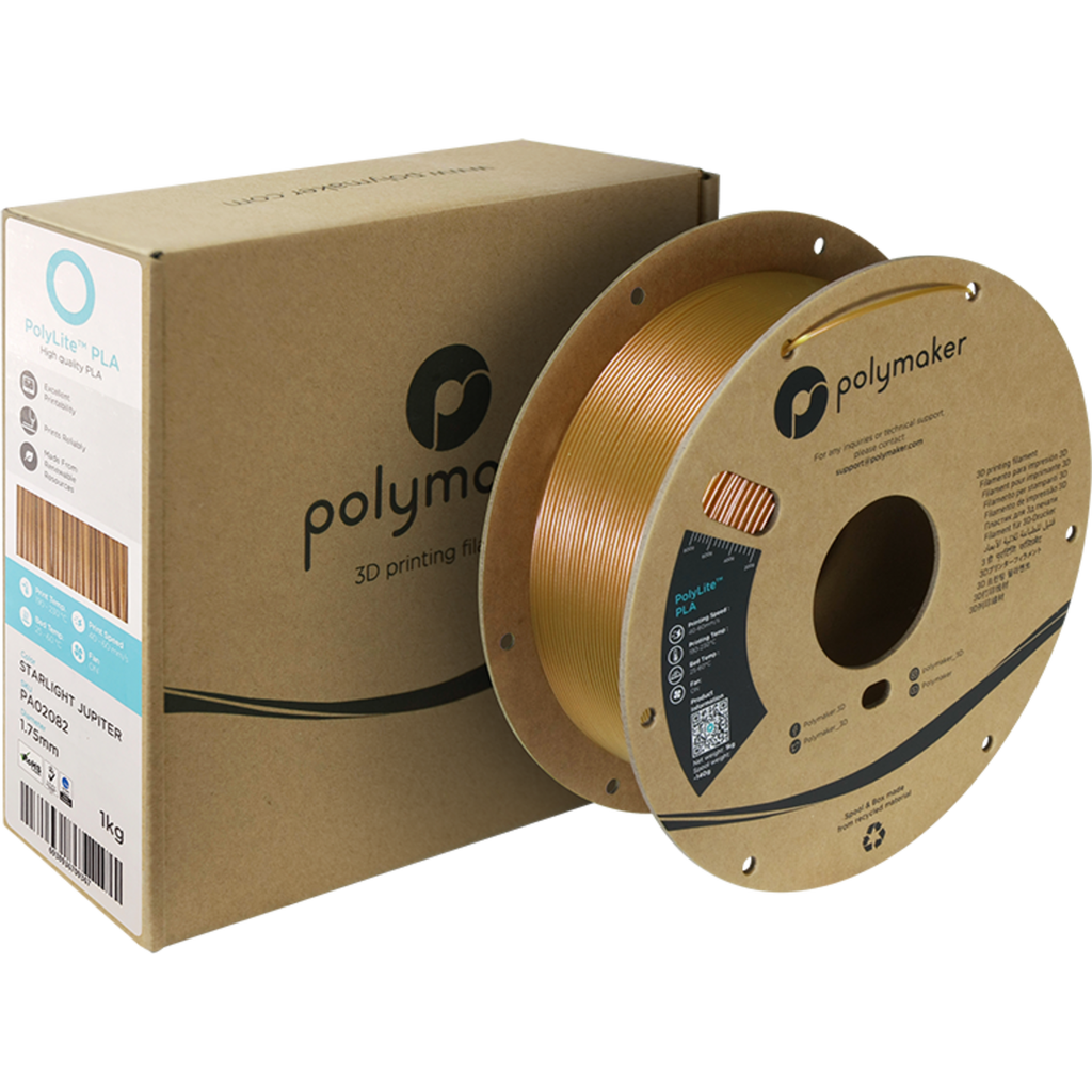 Polymaker PolyLite PLA Starlight Jupiter - 3DJake Ireland