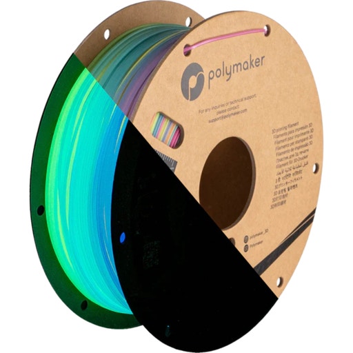 Polymaker PolyLite Luminous PLA Rainbow - 3DJake Deutschland
