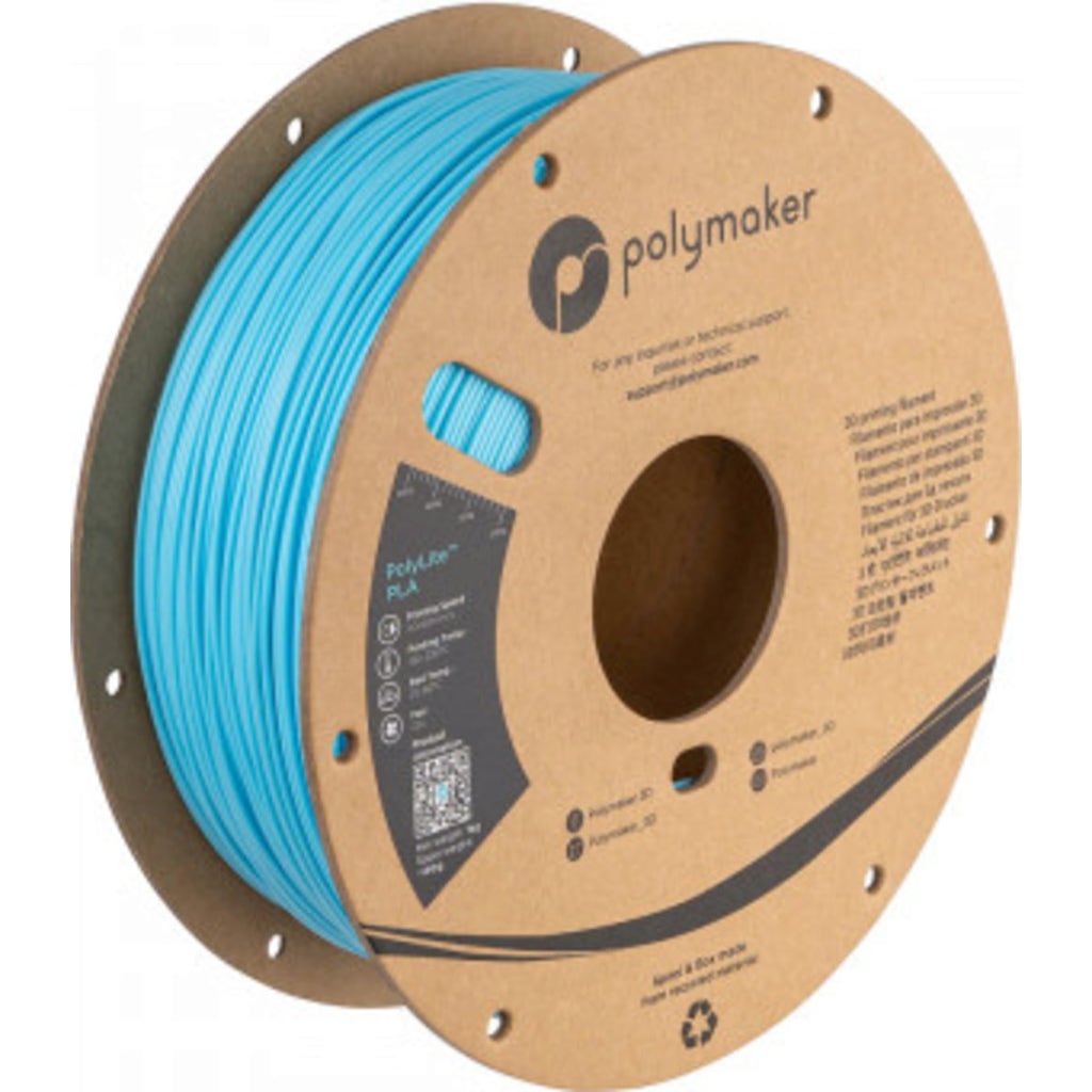 Polymaker PolyLite PLA Sky Blue - 3DJake International