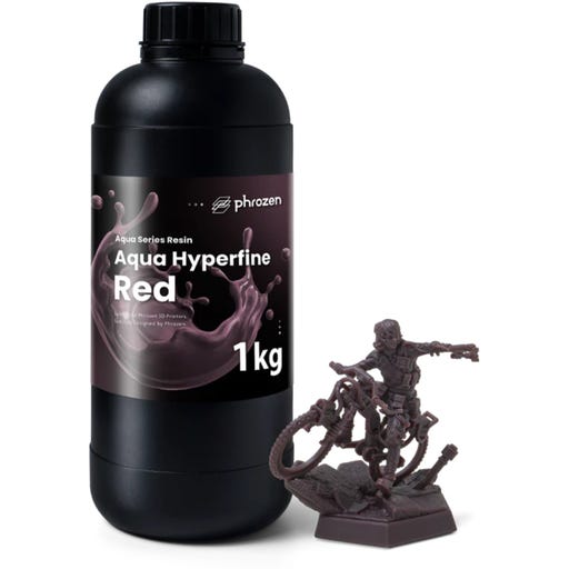 Phrozen Aqua Hyperfine Resin Red, 1.000 g - 3DJake Österreich