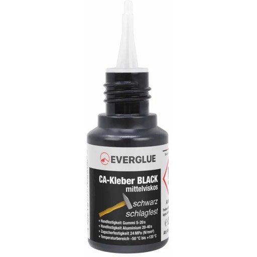 Everglue Black Superglue - 3DJake Ireland