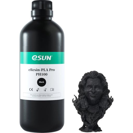 eSUN eResin-PLA Pro Black, 1.000 g - 3DJake Slovenija