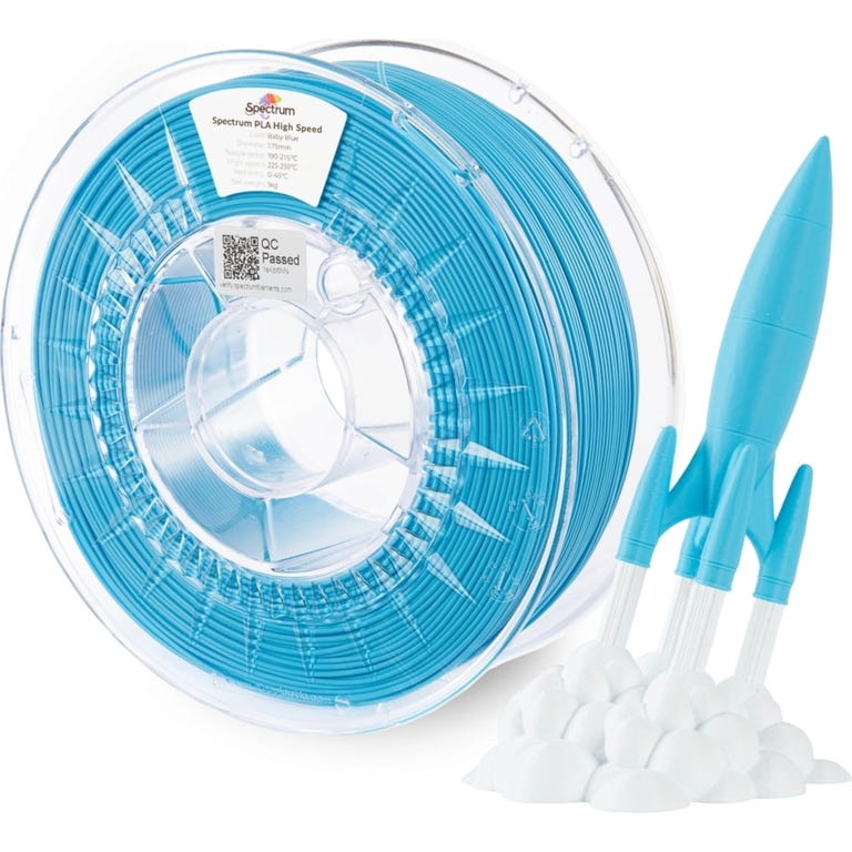 Spectrum Premium PLA High Speed Baby Blue - 3DJake International