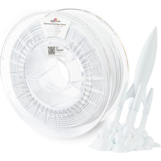 Spectrum Premium PLA High Speed Arctic White - 3DJake France