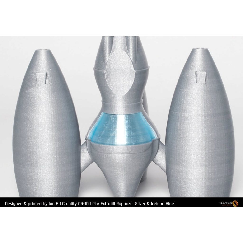 Fillamentum PLA Extrafill Rapunzel Silver - 3DJake Österreich