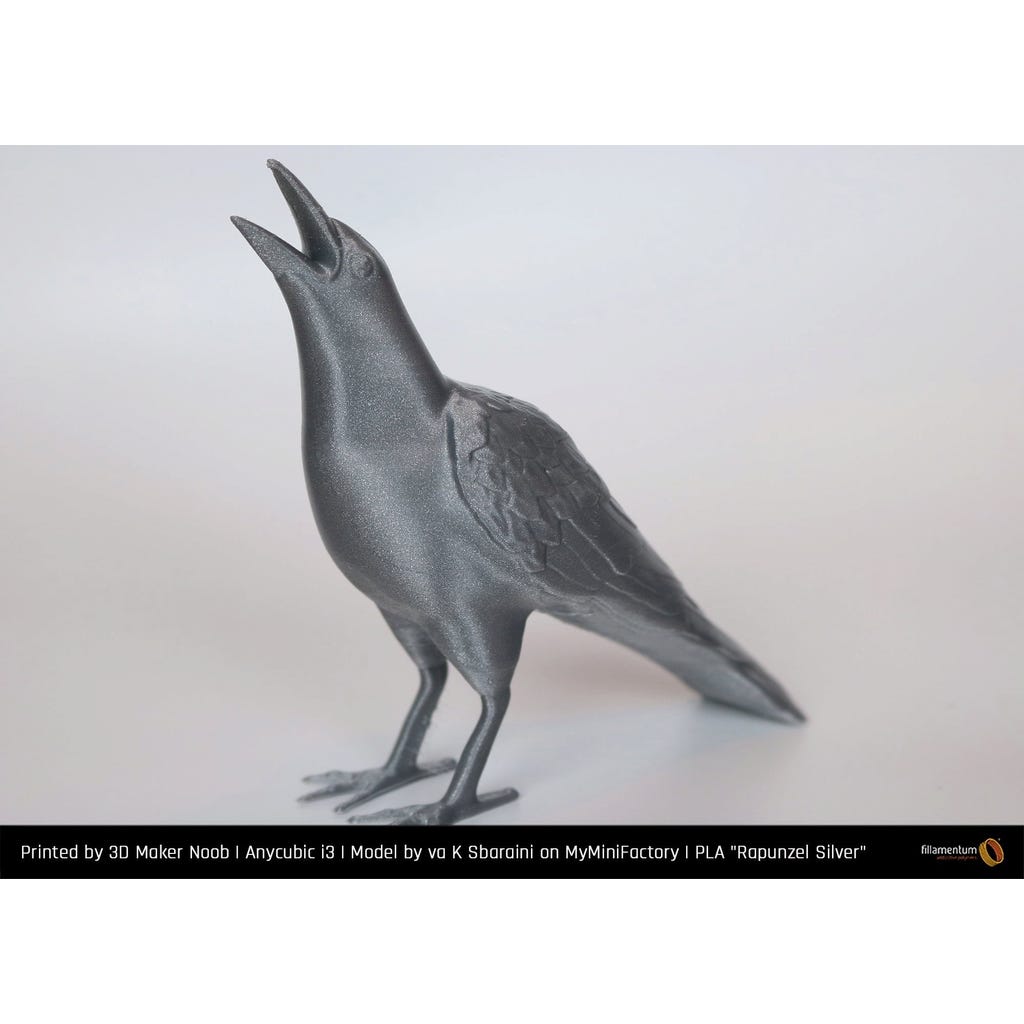 Fillamentum PLA Extrafill Rapunzel Silver - 3DJake Österreich