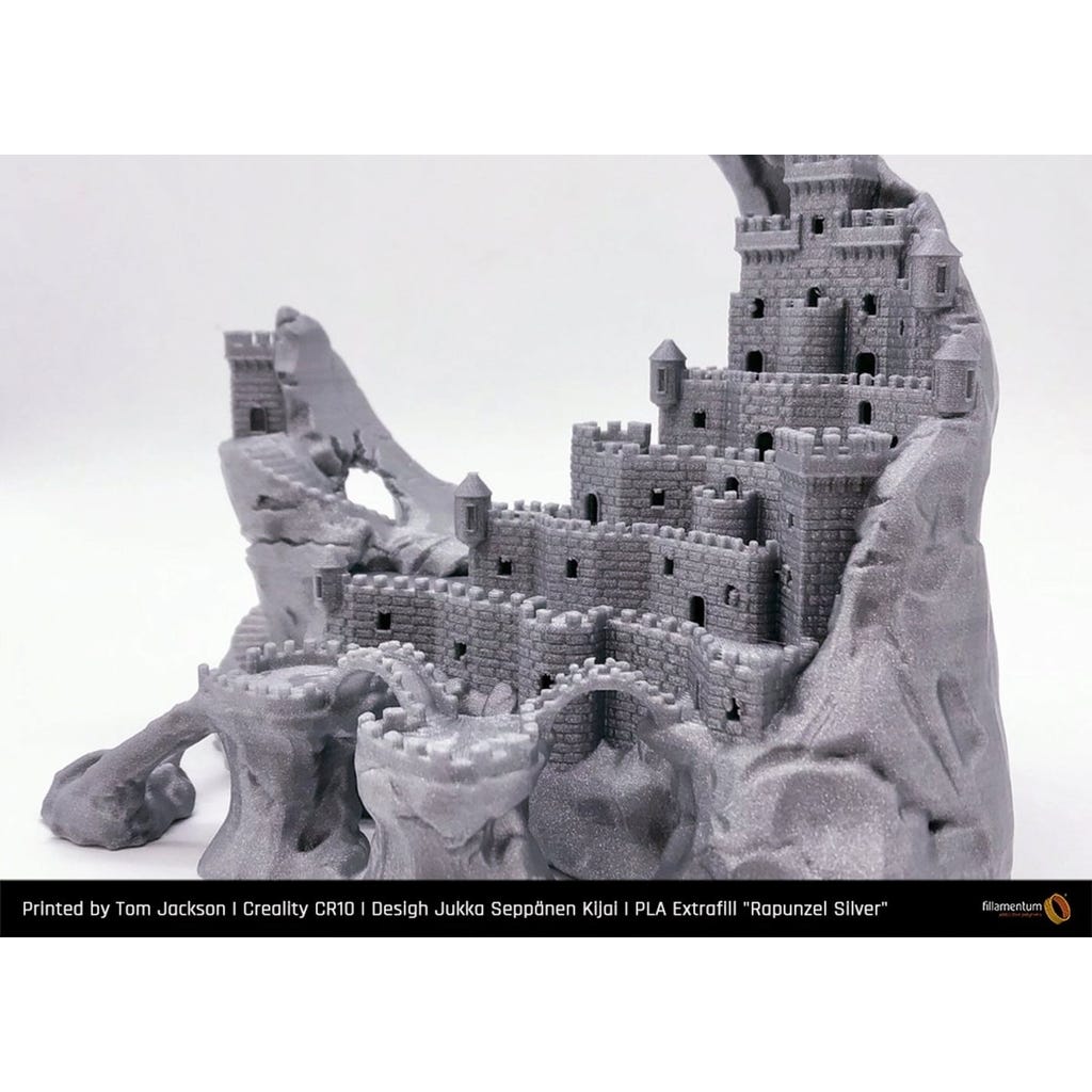 Fillamentum PLA Extrafill Rapunzel Silver - 3DJake Österreich
