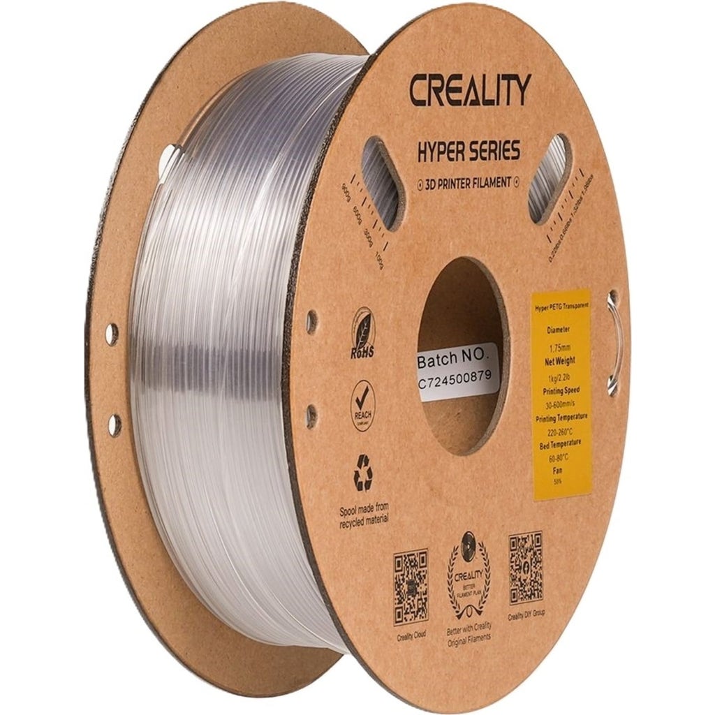 Creality Hyper PETG Transparent - 3DJake Switzerland