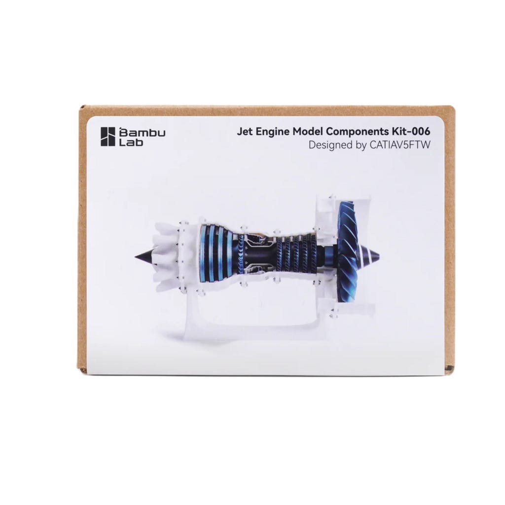 Bambu Lab Jet Engine Model Components Kit-006 - 3DJake France