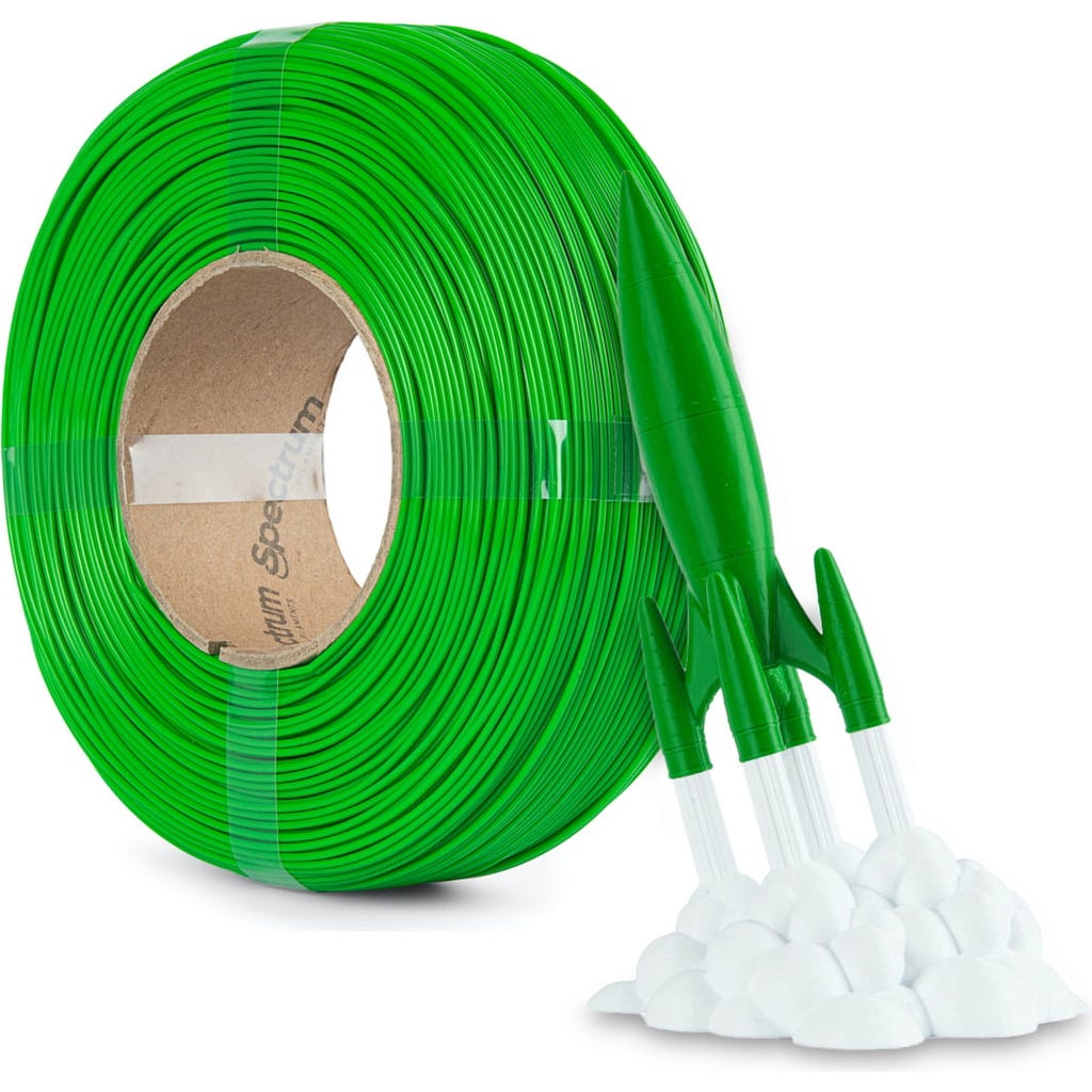 Spectrum ReFill Premium PLA High Speed Grass Green - 3DJake International