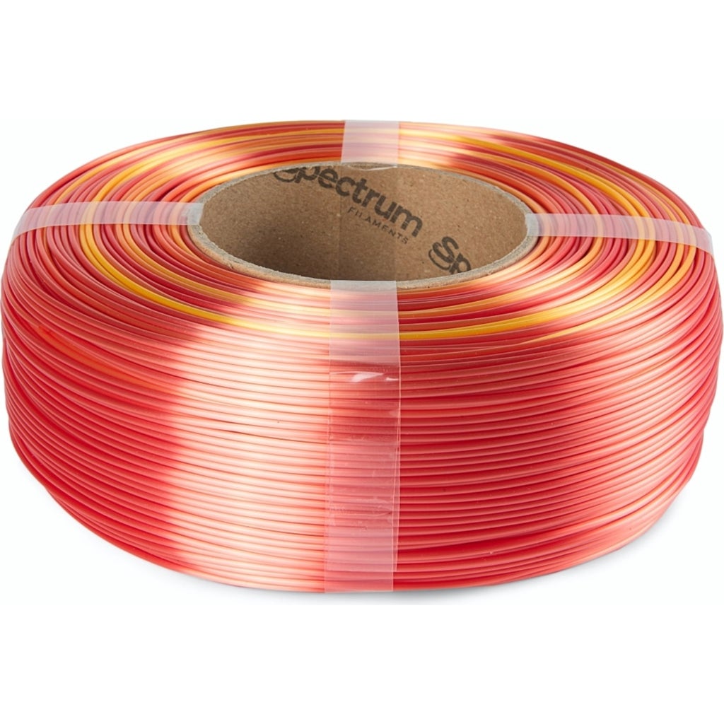 Spectrum ReFill PLA Silk Rainbow Fire Red - 3DJake International