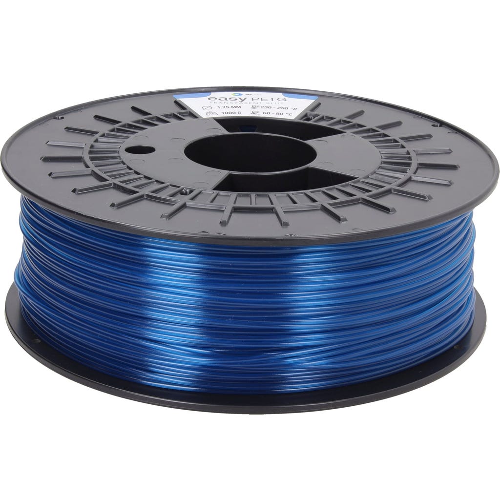 3DJAKE easyPETG Transparent Blue - 3DJake Ireland